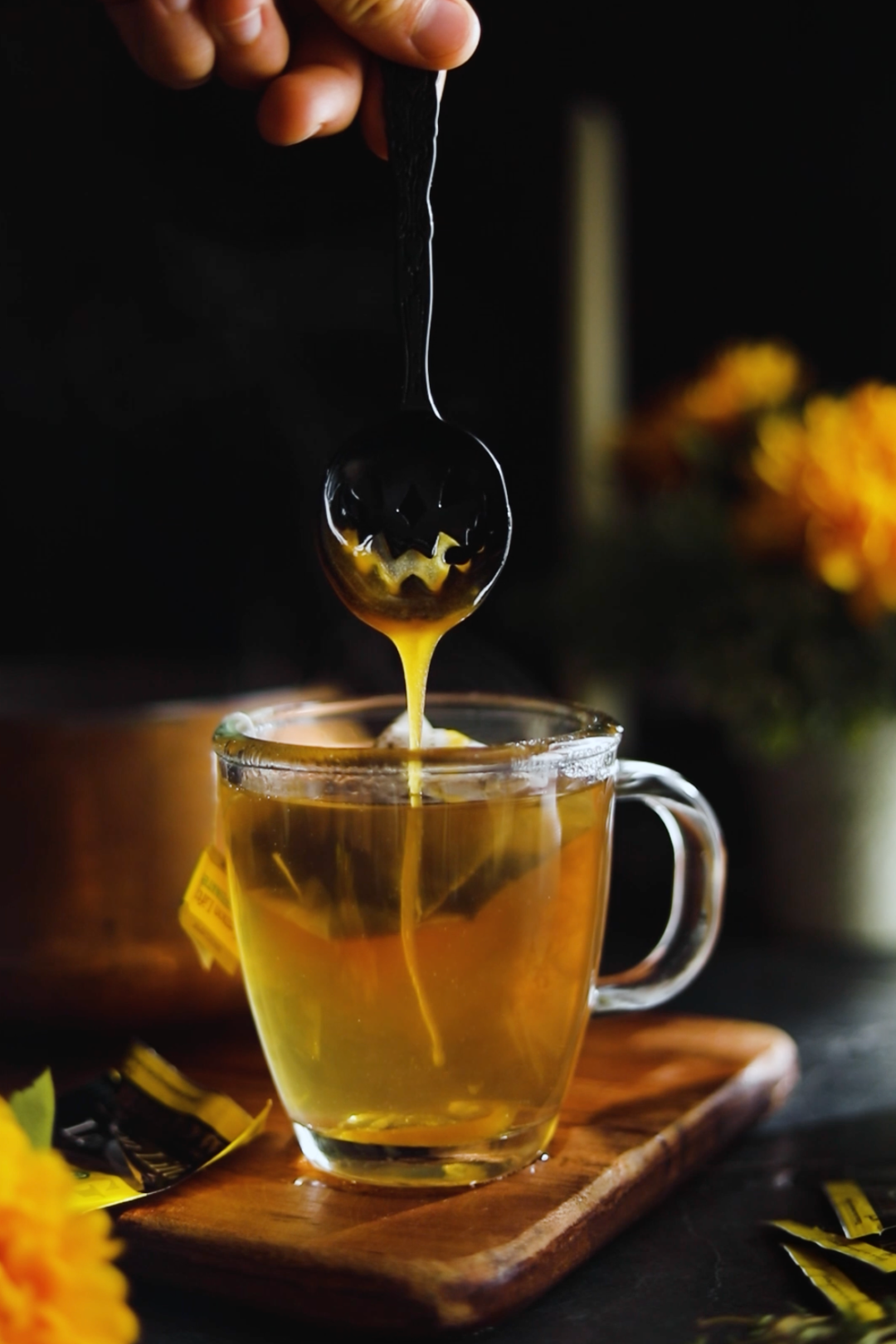 Lemon Tea With Manuka Honey | Lively Ghosts