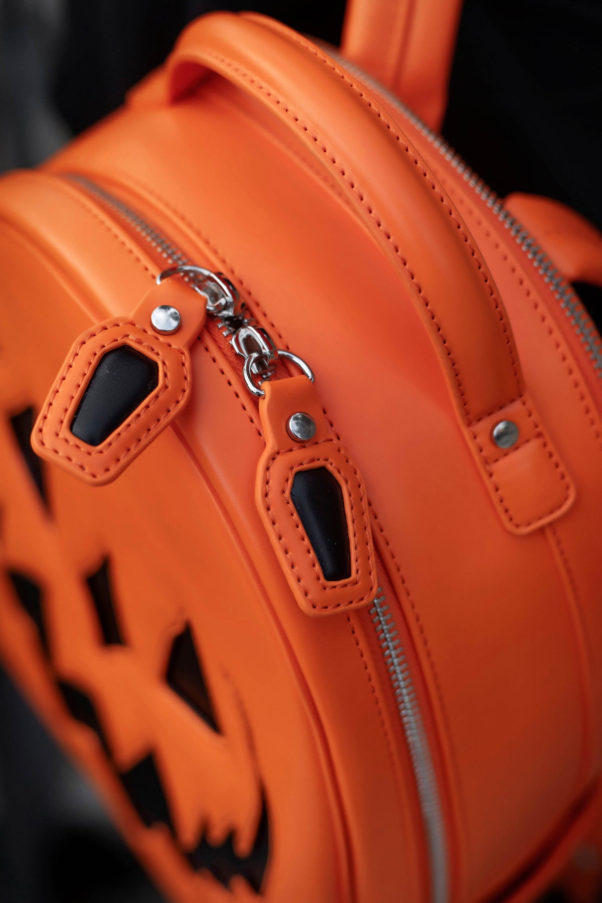 Orange Haunted Hallows Backpack | Lively Ghosts