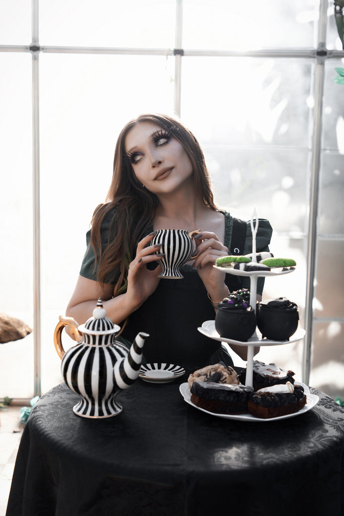 Teapot | Grim & Ghostly Tea Set | Lively Ghosts