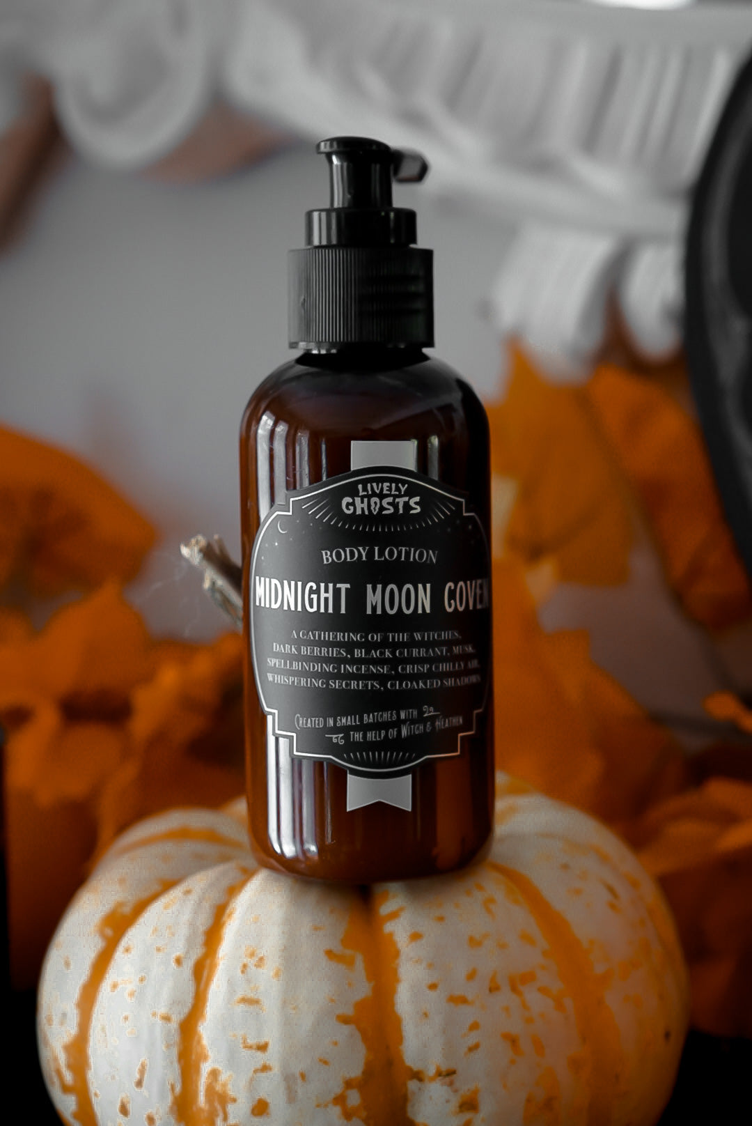 Midnight Moon Coven | Herbal Body Lotion | Lively Ghosts