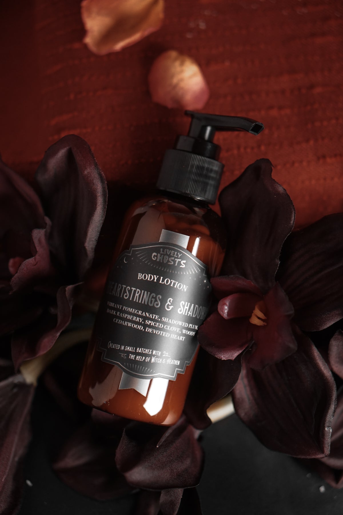 Heartstrings & Shadows | Herbal Body Lotion | Lively Ghosts