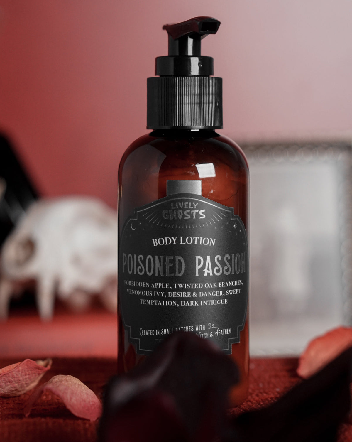 Poisoned Passion | Herbal Body Lotion | Lively Ghosts