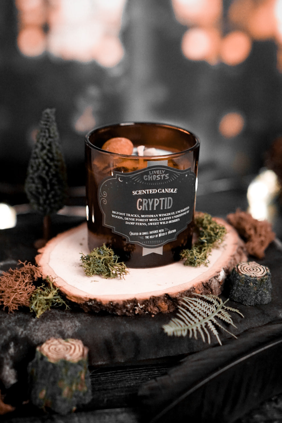 Cryptid | Candle | Lively Ghosts