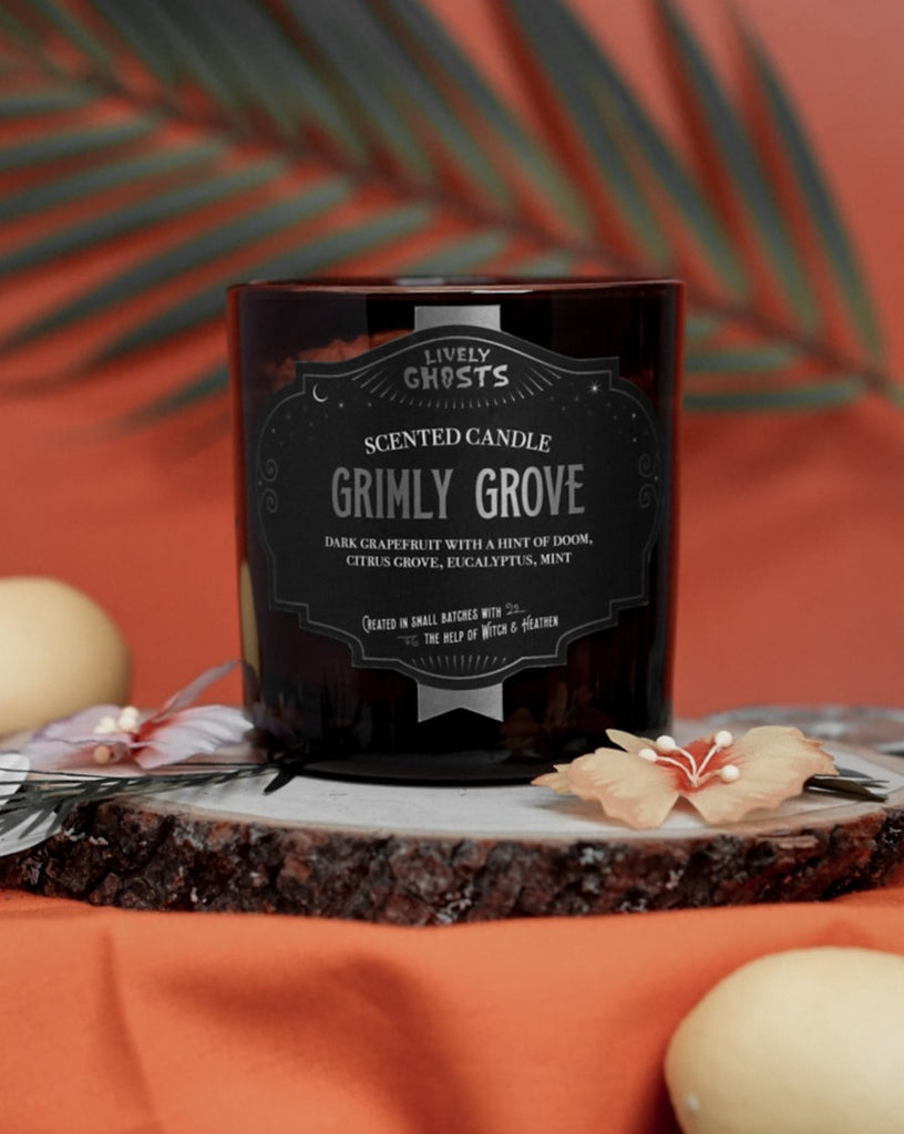 Grimly Grove | Candle | Lively Ghosts