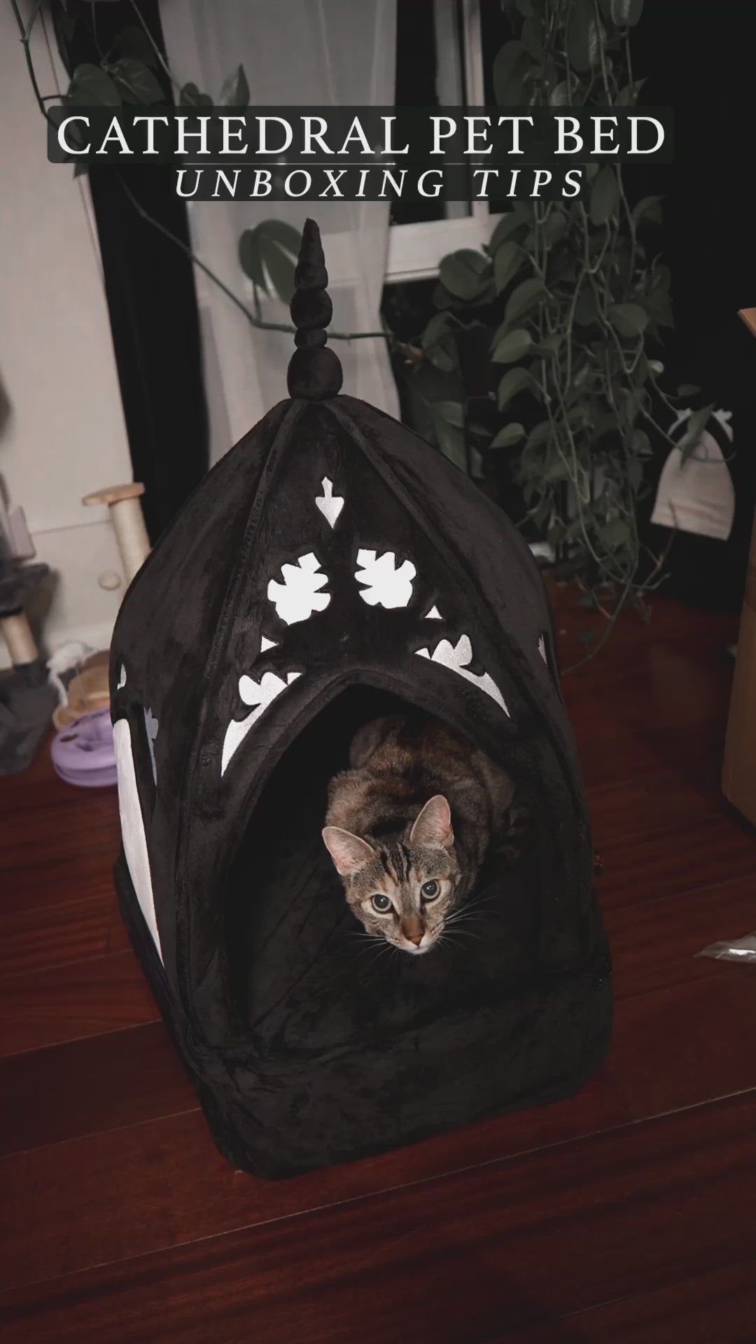 Cathedral Pet Bed | Lively Ghosts