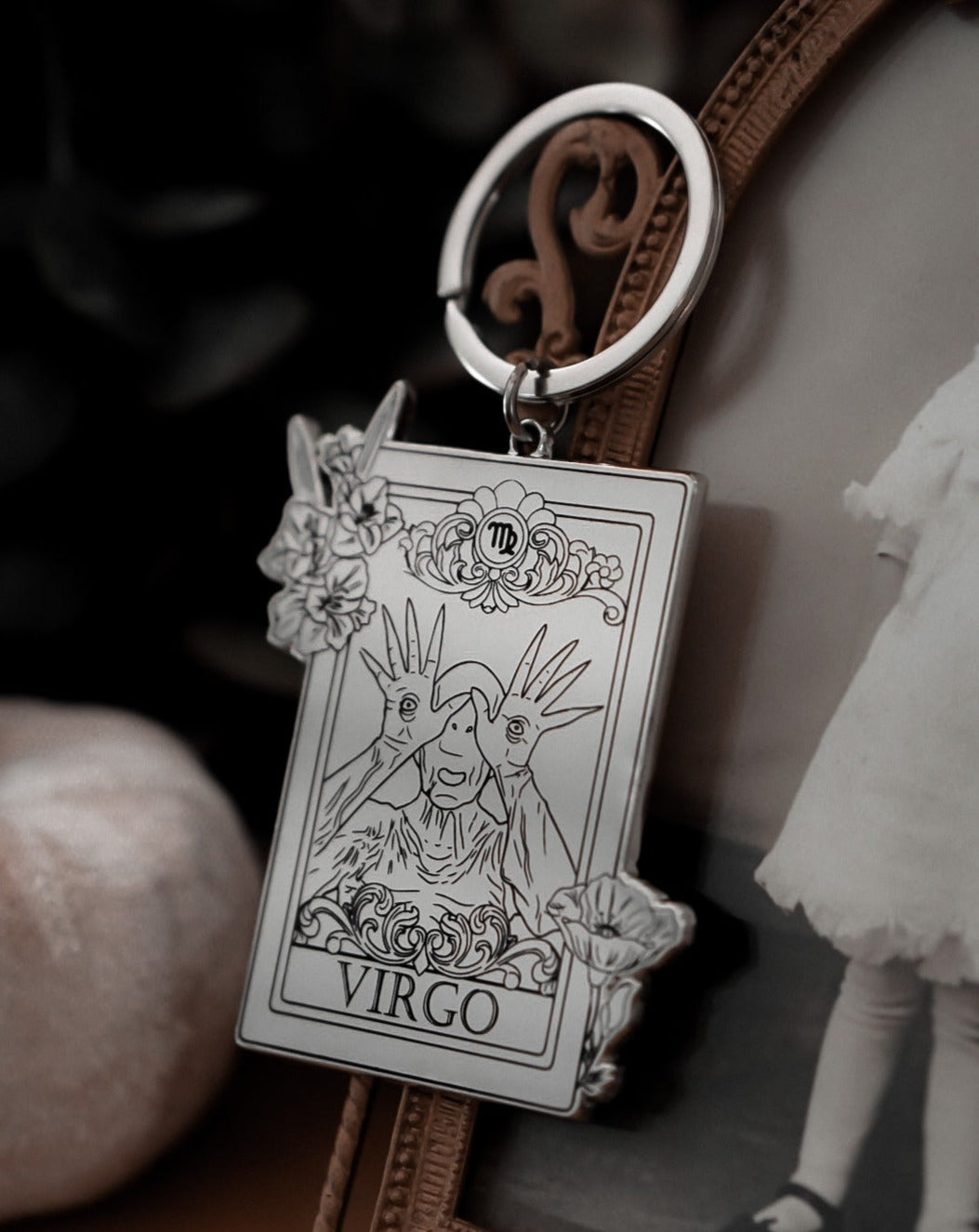 The Virgo Keychain | Lively Ghosts