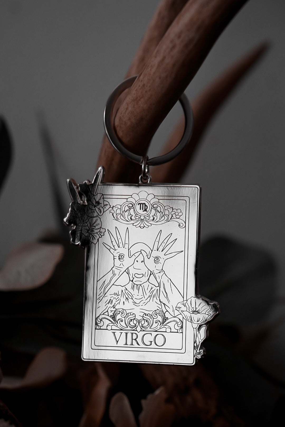 The Virgo Keychain | Lively Ghosts