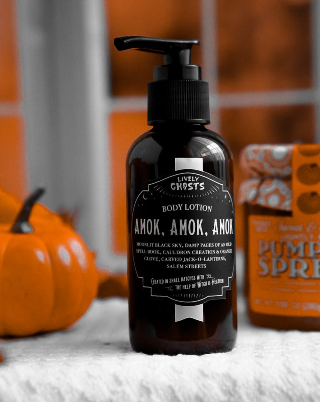 Amok, Amok, Amok | Herbal Body Lotion | Lively Ghosts