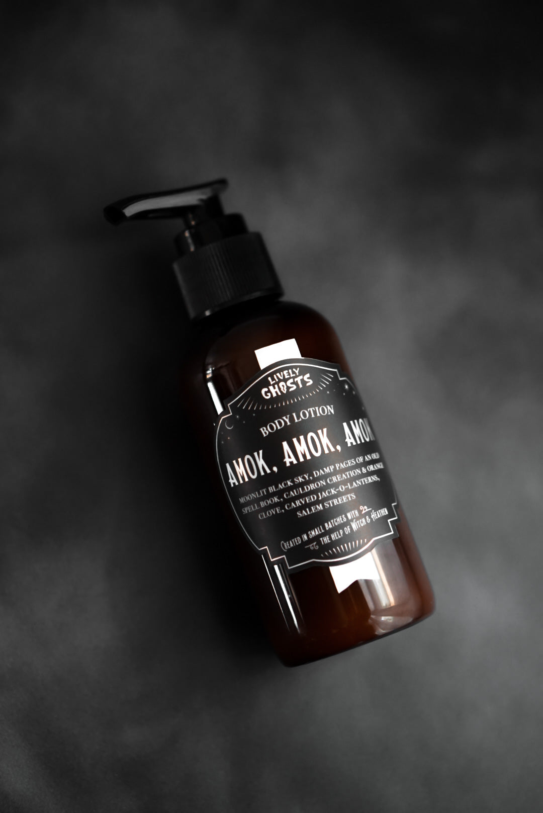 Amok, Amok, Amok | Herbal Body Lotion | Lively Ghosts