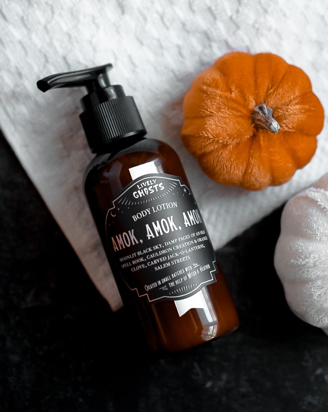 Amok, Amok, Amok | Herbal Body Lotion | Lively Ghosts